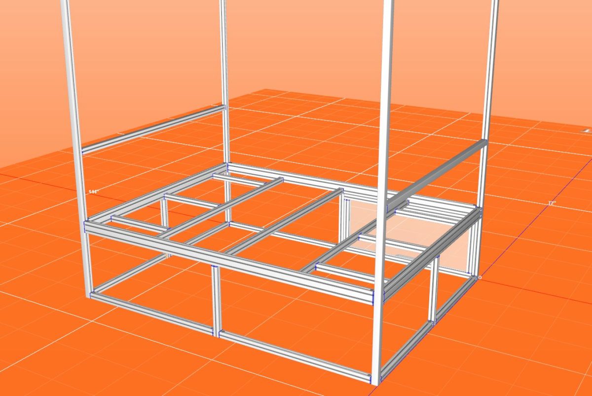 Under Bed Cage Add-on | DIY BDSM, Kink, and Bondage Furniture